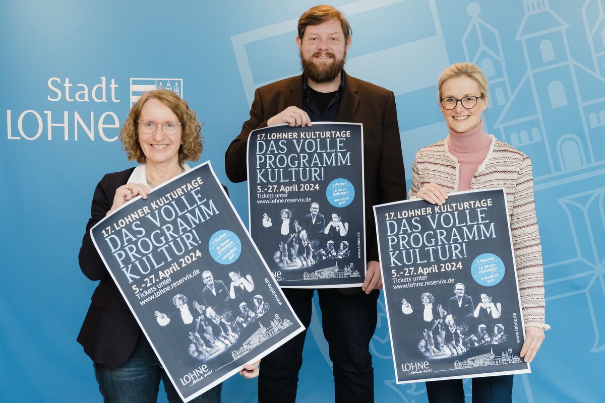 Drei Wochen lang lebt Lohne die Kultur in vollen Zügen